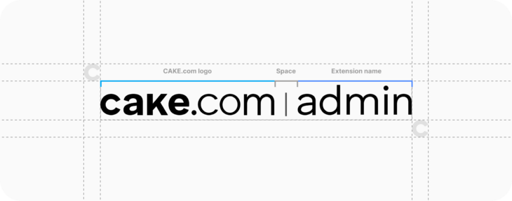 Logo extensions – CAKE.com Brand Guidelines